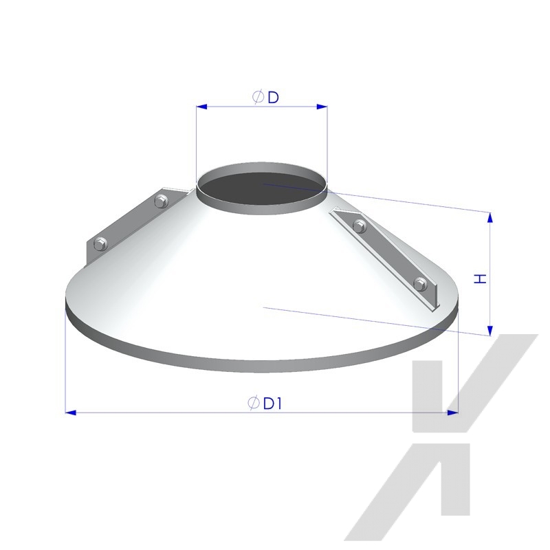 ACQC - Conical water cover