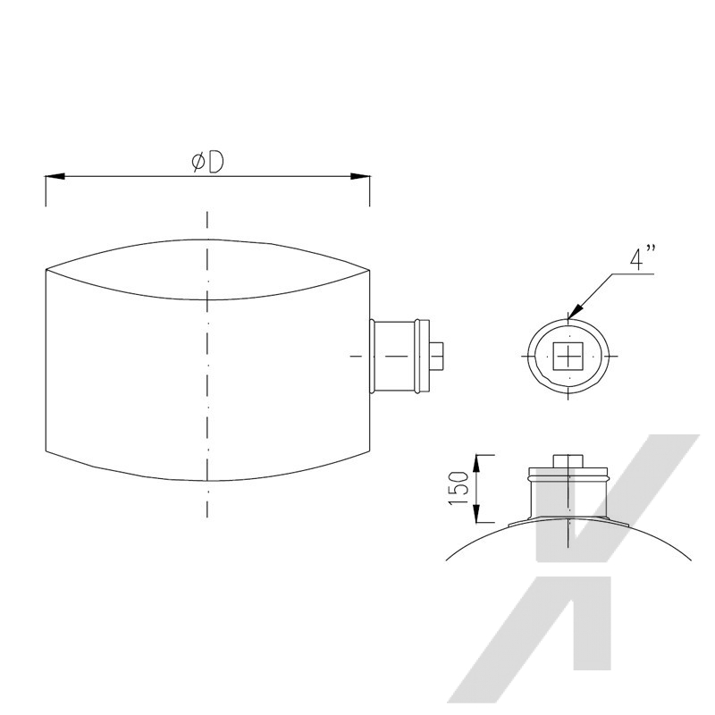 PCA4 - Fitting Type A4 for Testing Emission