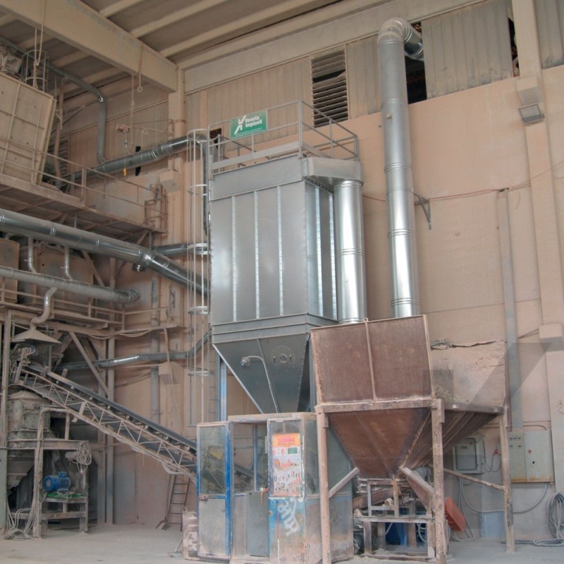 Dust Extraction system for mineral industries