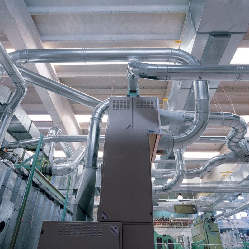 Dust Extraction system for paper industries