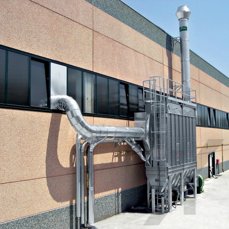 Dust Extraction system for food industries