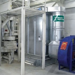 Dust Extraction system for food industries